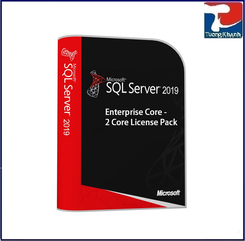 Phần Mềm Microsoft Sql Server 2019 Enterprise Core 2 Core License Pack